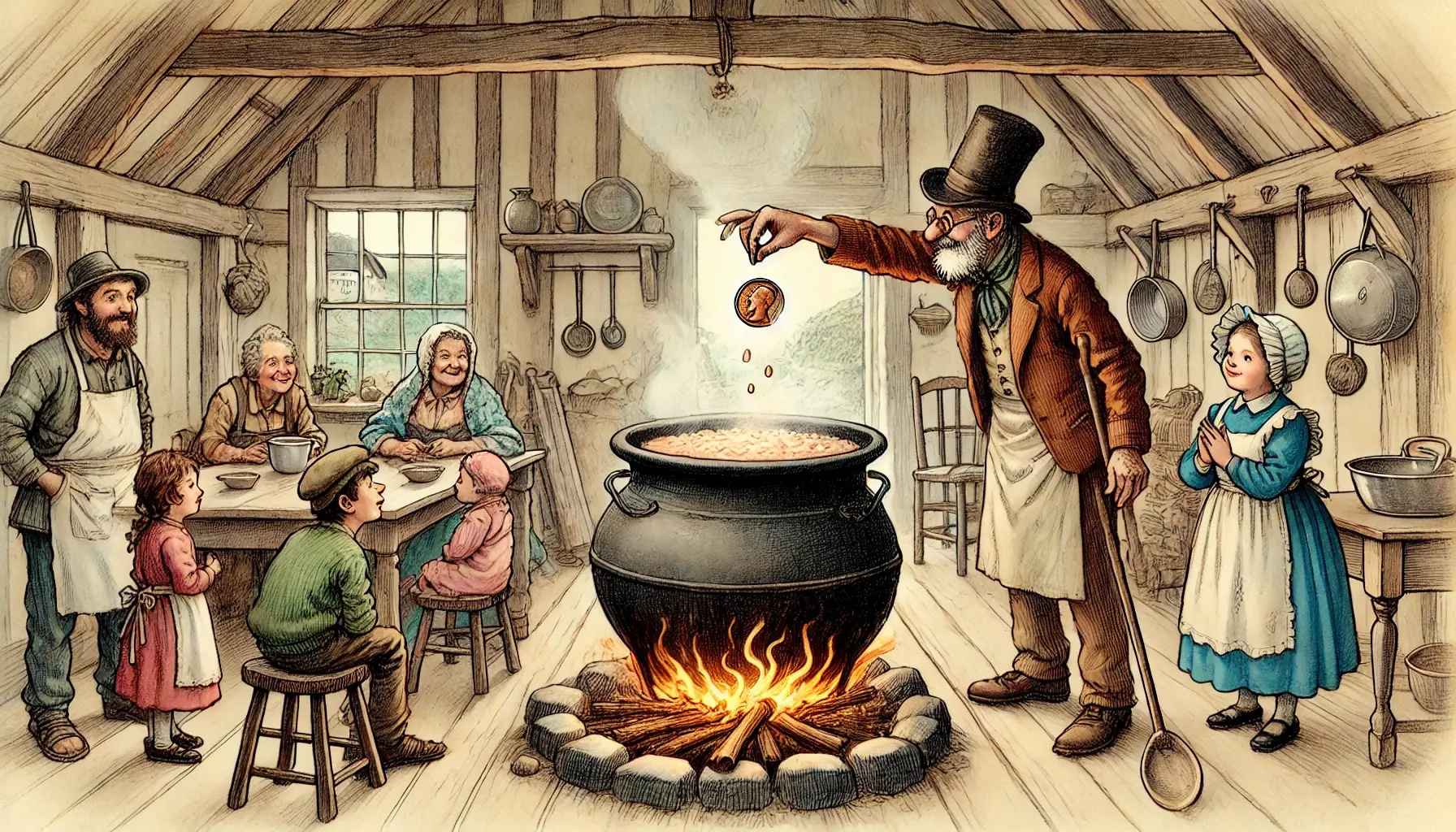 Penny in the Pot – Tall Tale | Paul Bunyan Scenic Byway